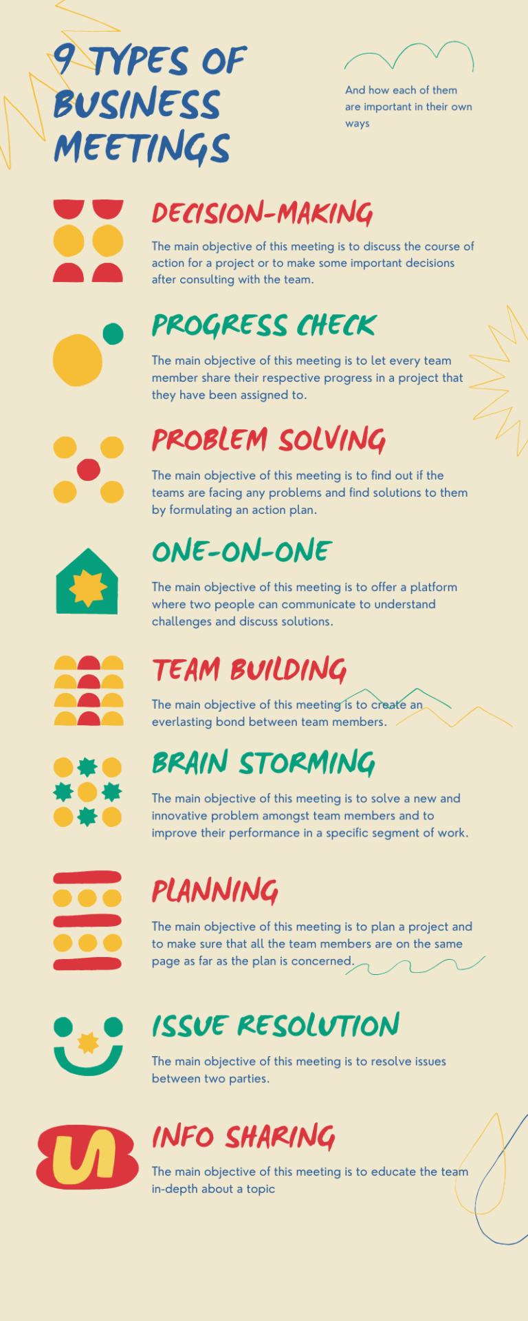 The 9 Types of Business Meetings and Why They Matter - GetRafiki